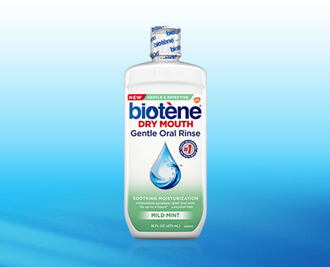 Alcohol-Free Moisturizing Dry Mouth Spray | Biotène®