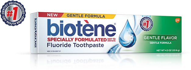 Gentle Flavor Fluoride Toothpaste | Biotène®
